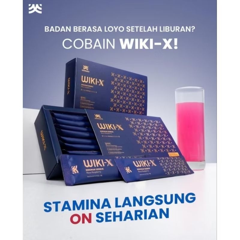 Jual Wiki X minuman sebuk rasa Rasberry by dr Oky pratama Bening ...