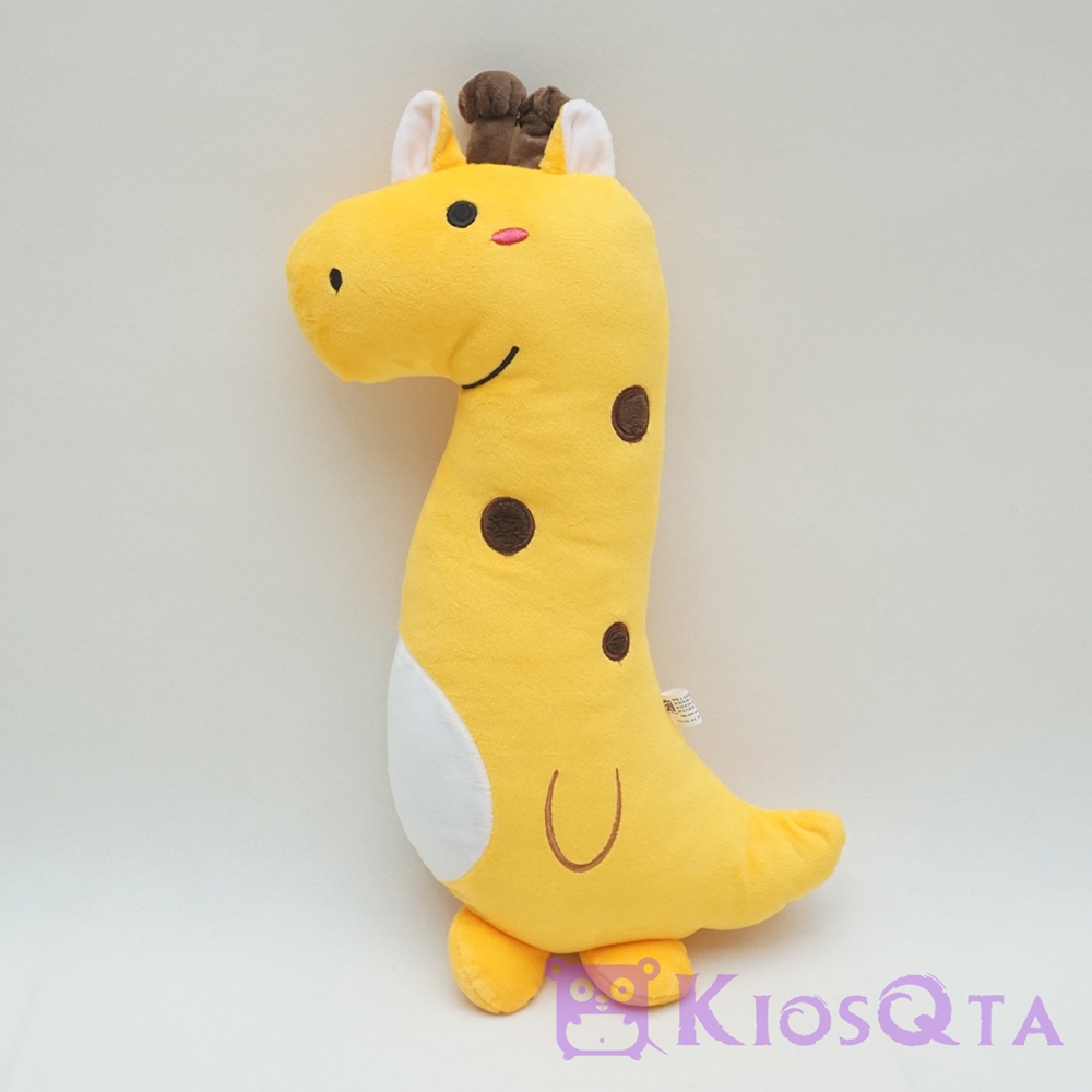 Jual guling boneka jerapah orange totol coklat medium | Shopee Indonesia