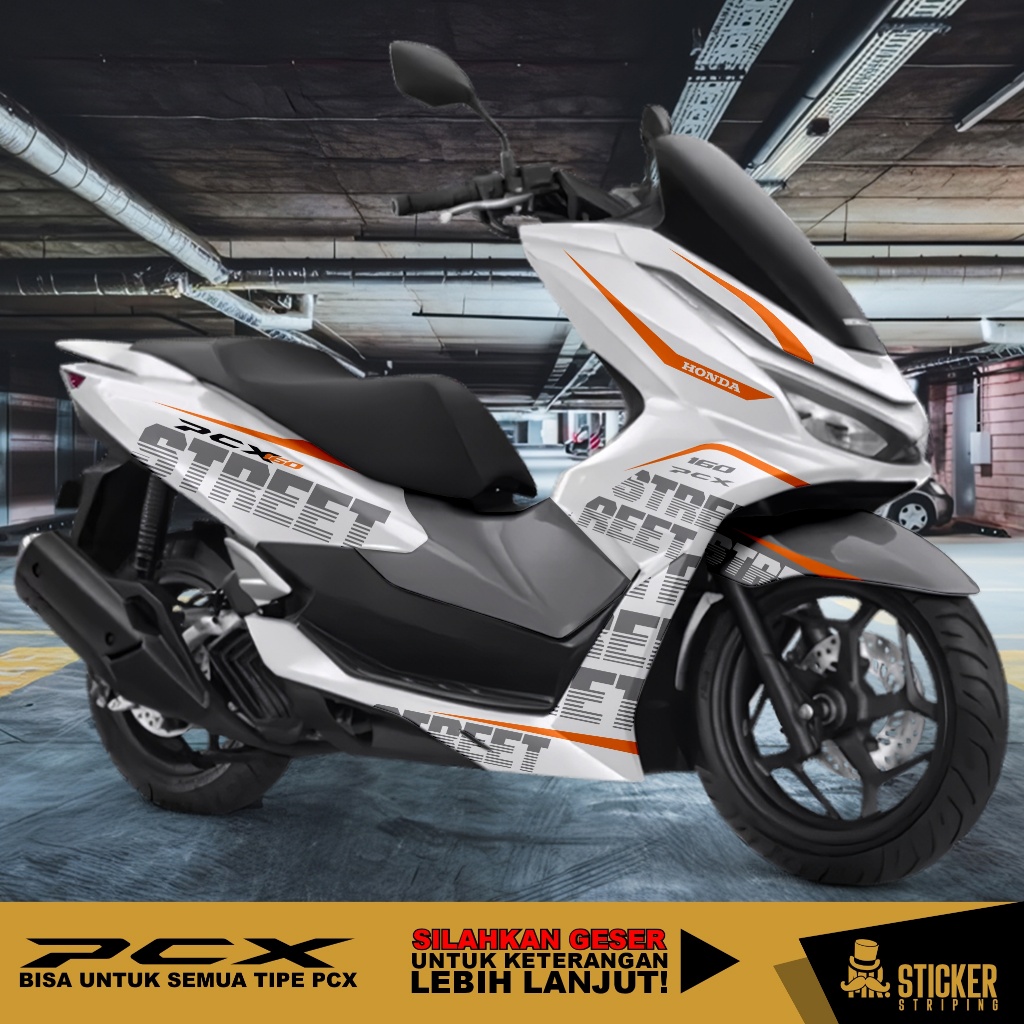 Jual Decal Honda PCX Roadsync 160 150 full body custom sticker Motif ...