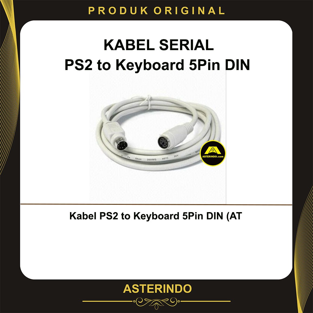 Jual Kabel Serial PS 2 To Adapter Keyboard | Shopee Indonesia