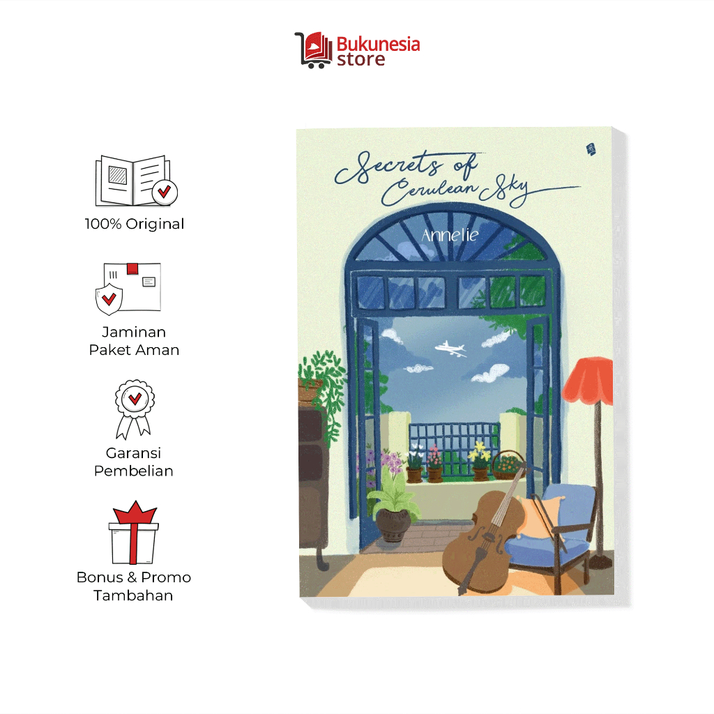 Jual Buku Novel - Secrets of Cerulean Sky (Bukune) | Shopee Indonesia