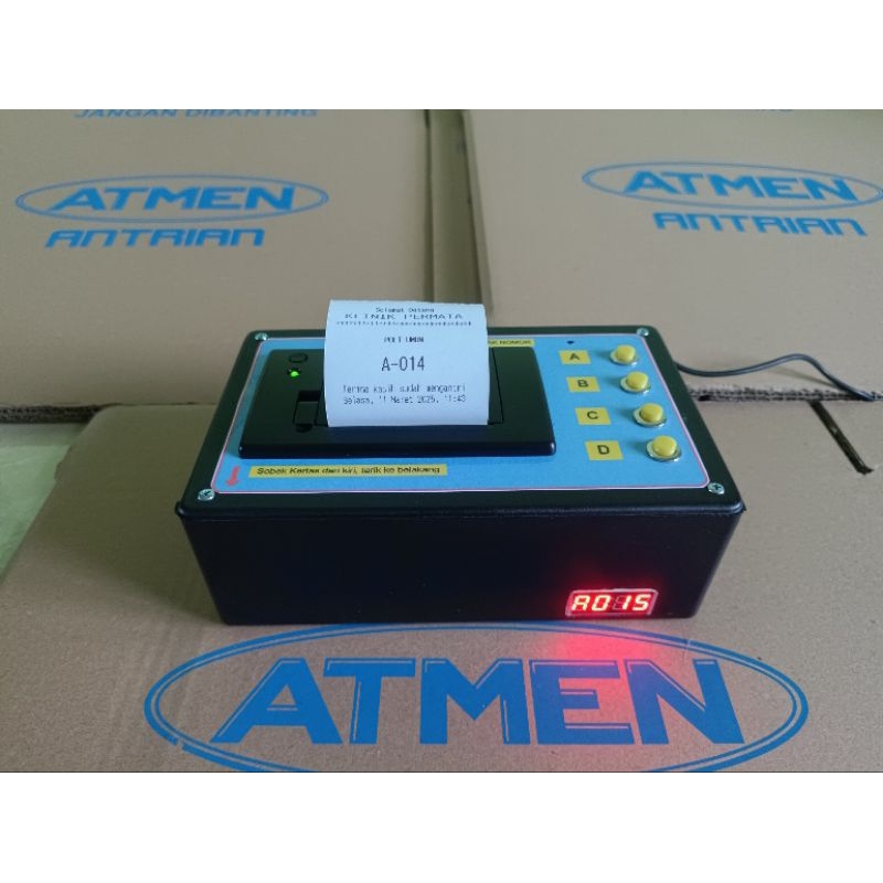 Jual printer angka antrian dg layar | Shopee Indonesia