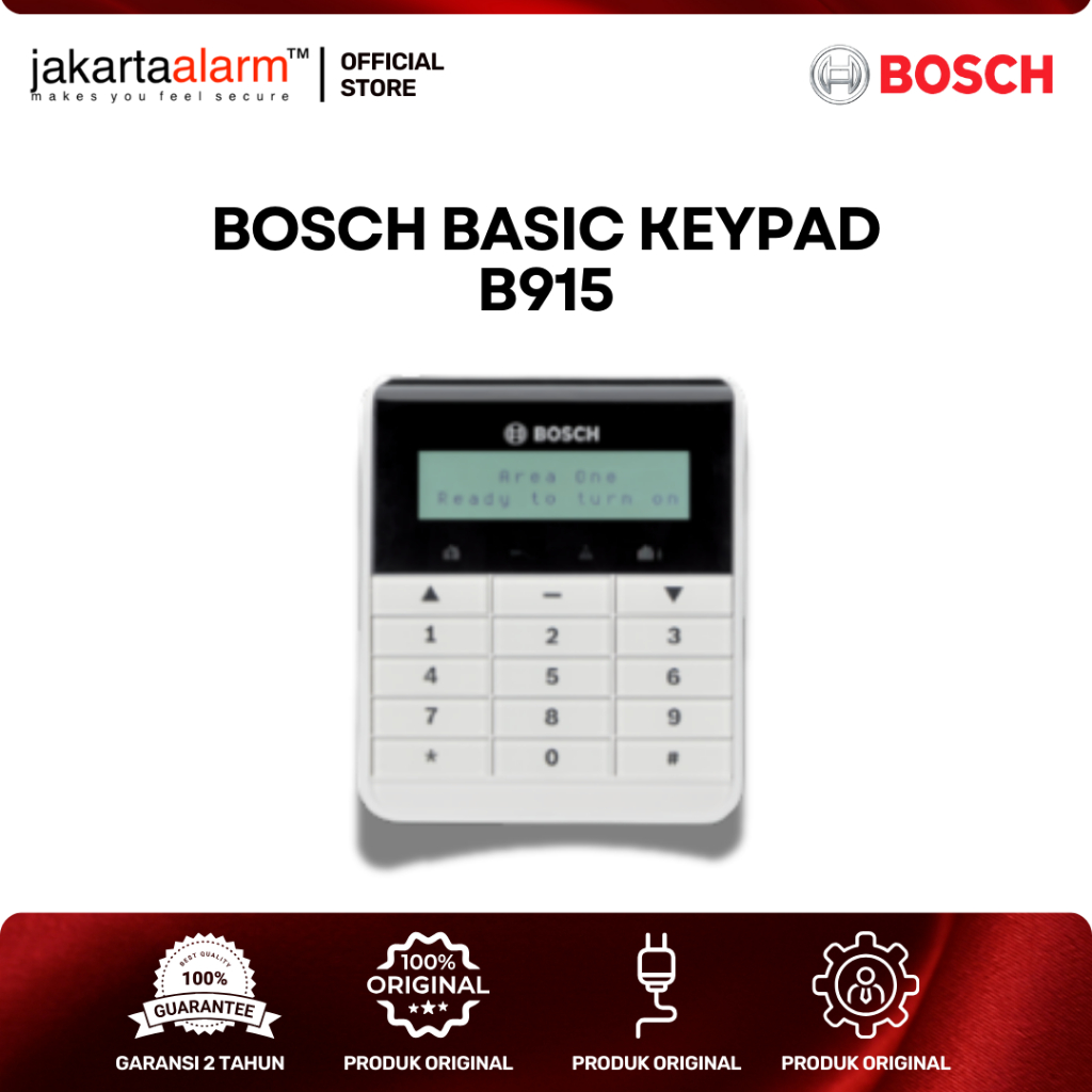 Jual BOSCH Basic Keypad Alphanumeric B915 | Shopee Indonesia