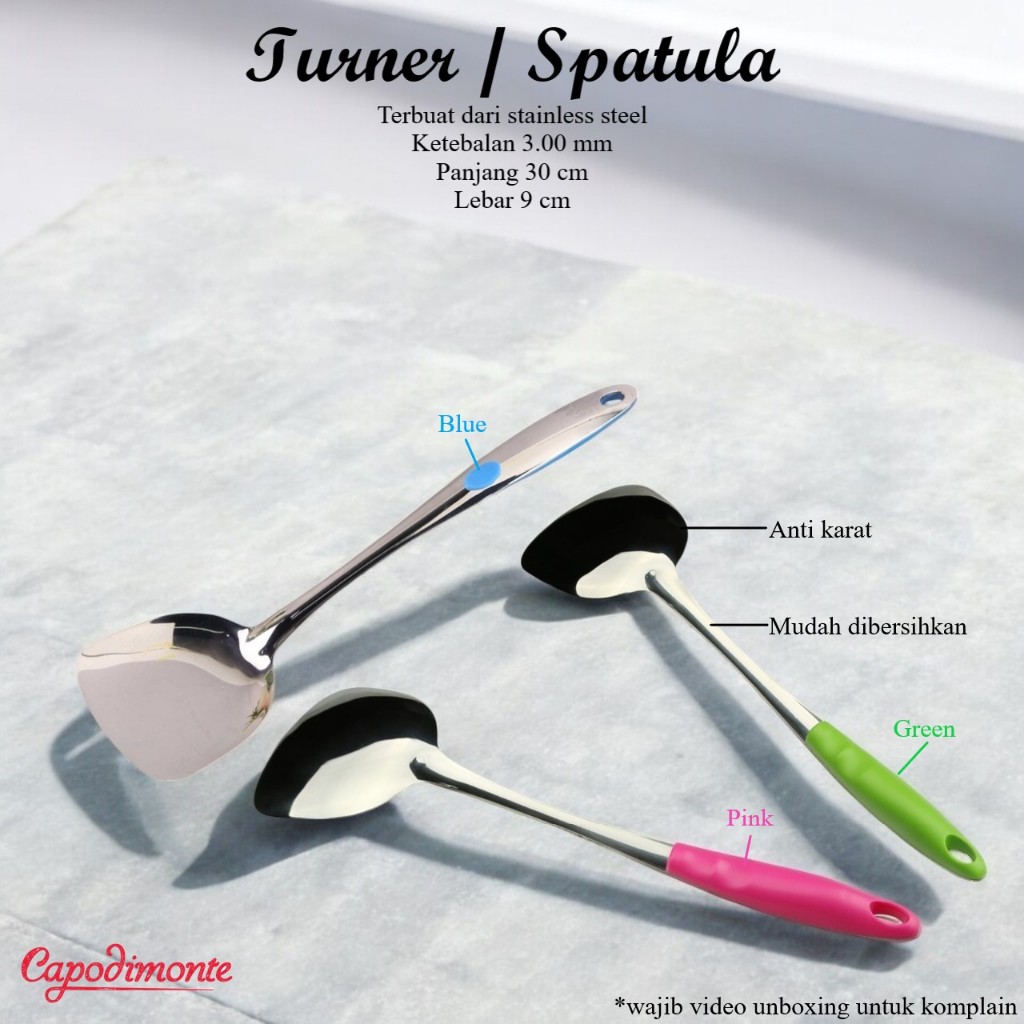 Jual CAPO Sendok Goreng / Spatula / Turner Sodet | Shopee Indonesia