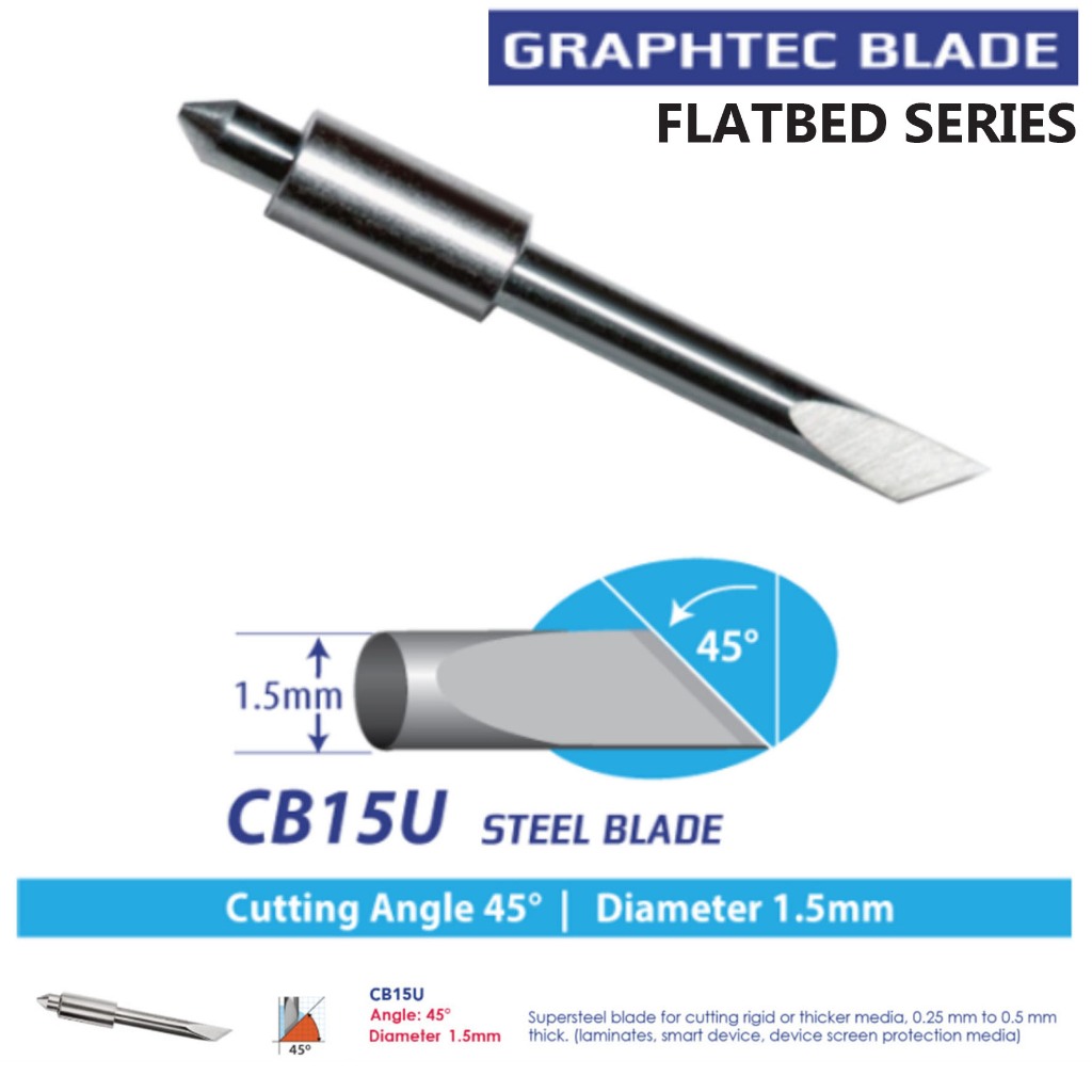 Jual MATA PISAU GRAPHTEC CB15U / BLADE FOR GRAPHTEC FLATBED SERIES ...