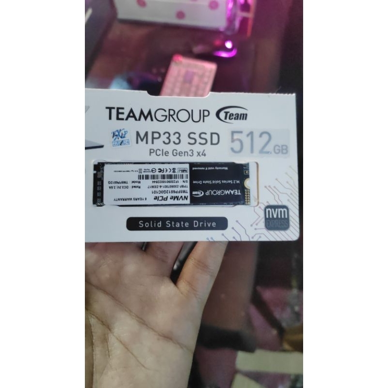 Jual SSD NVME TEAMGROUP MP33 512GB | Shopee Indonesia