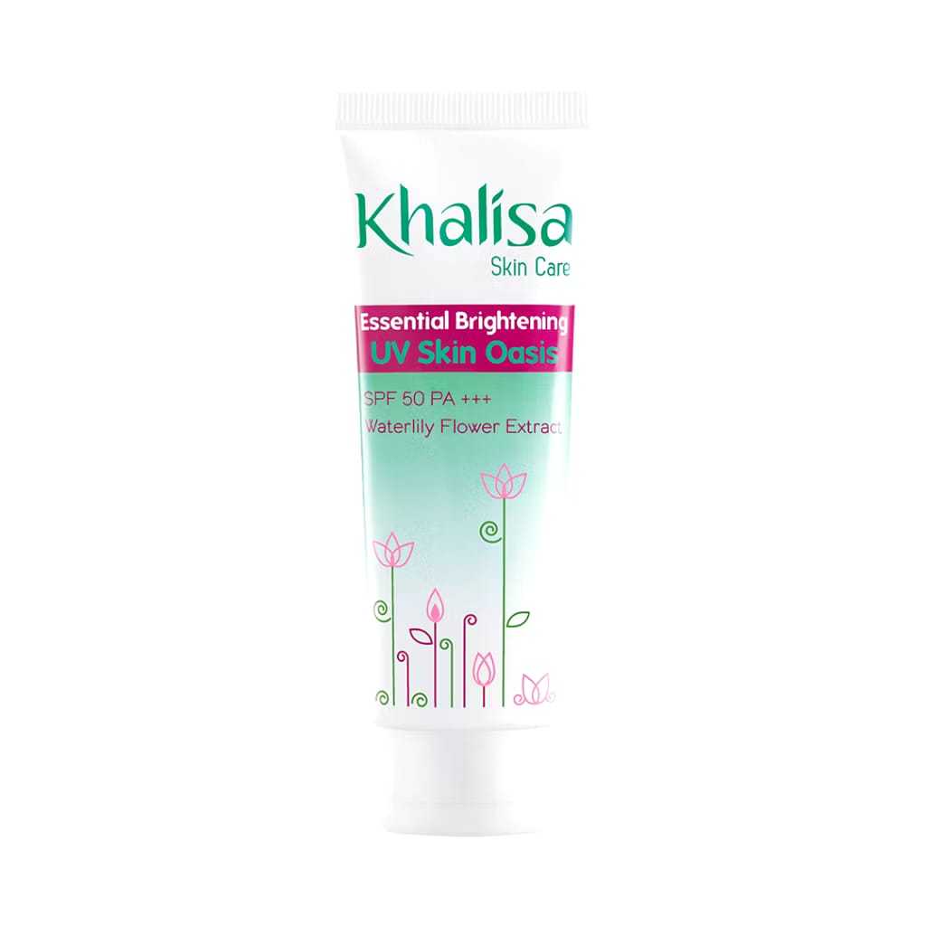Jual KHALISA ESSENTIAL BRIGHTENING GEL SUNSCREEN SKIN OASIS SPF 50 PA++ ...