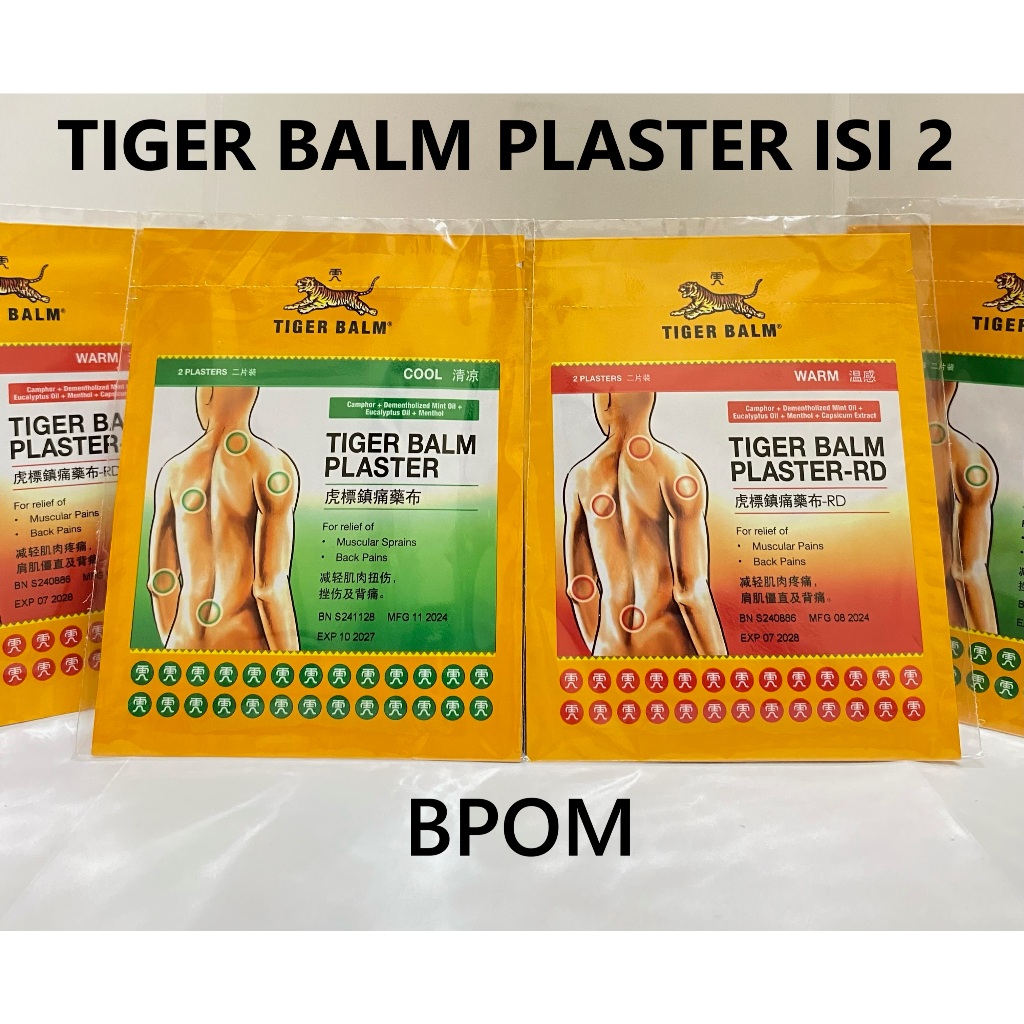 Jual TIGER BALM PLASTER KOYO PEREDA NYERI OTOT DAN SENDI PEGAL LINU ...