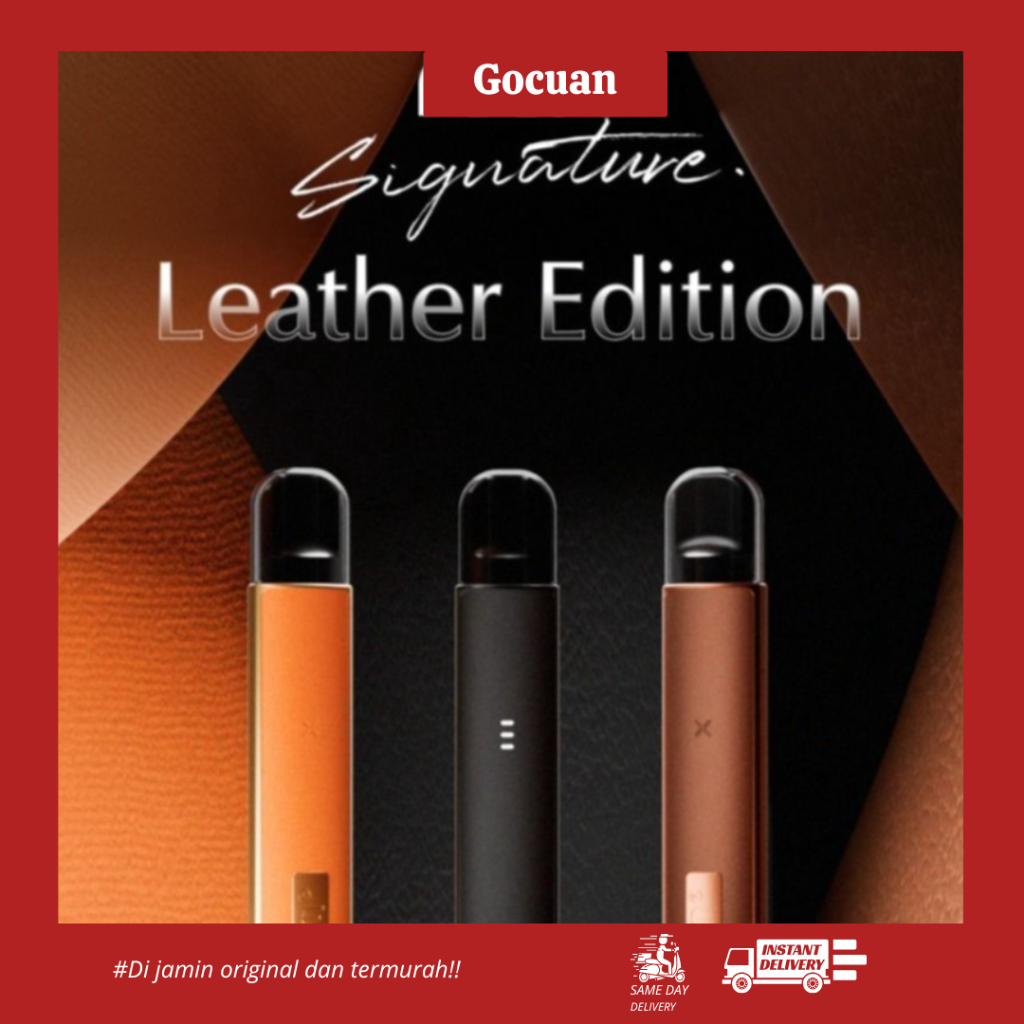 Jual DEVICE FOOM POD X SIGNATURE LEATHER EDITION NEW DEVICE AUTHENTIC ...