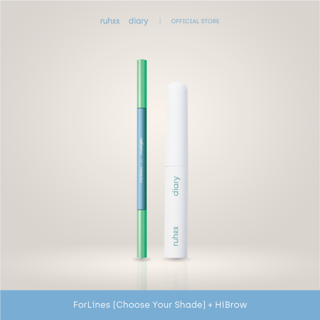 Jual RUHEEDIARY Bundle ForLines Franky Wu x HiBrow Sculpt | Shopee ...