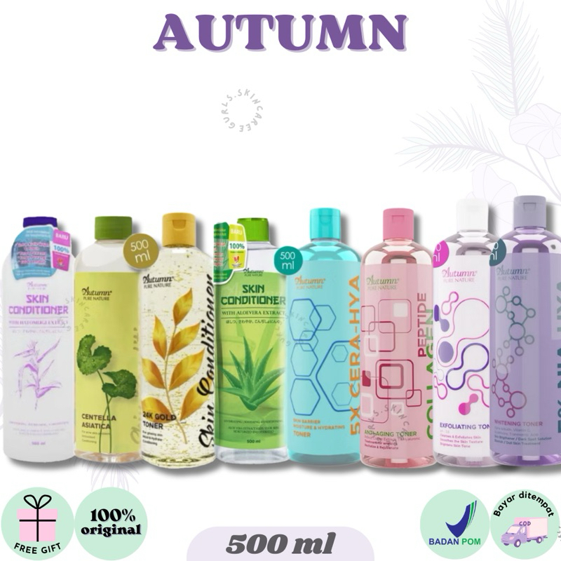 Jual Autumn Skin Conditioner (With Hatomugi Extract ,Centella Asiatica ...