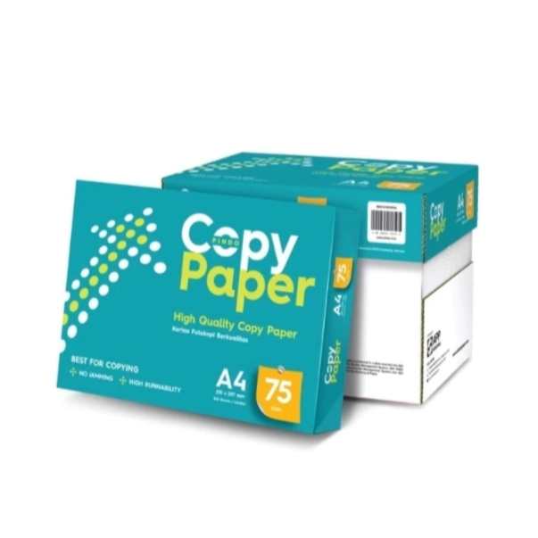 Jual KERTAS HVS FOTOCOPY A4 75 Gram COPY PAPER (Rim) | Shopee Indonesia