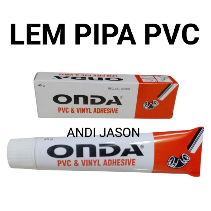 Jual LEM PIPA PVC ONDA 45GRAM LEM PIPA PLASTIK VINYL ADHESIVE | Shopee ...