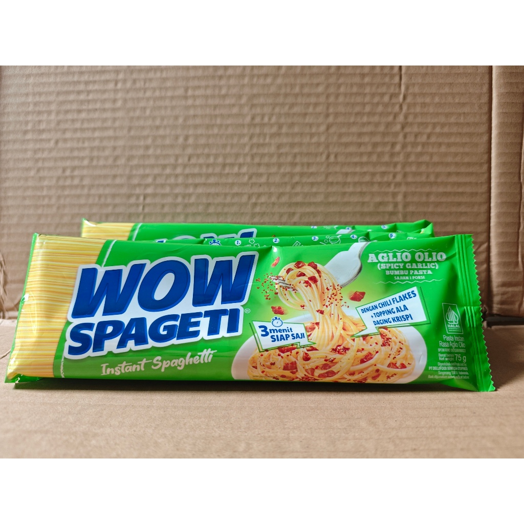 Jual WOW Spageti Pasta Spaghetti Instan | Shopee Indonesia