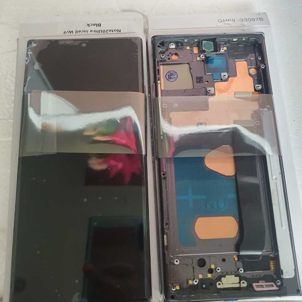 Jual LCD SAMSUNG NOTE 20 ULTRA INCELL WITH FRAME | Shopee Indonesia