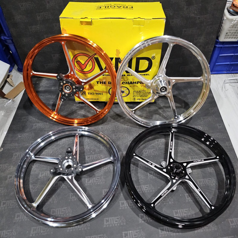 Jual Velg Velek VND AK55 R17 Nmax Old New Neo Turbo | Shopee Indonesia