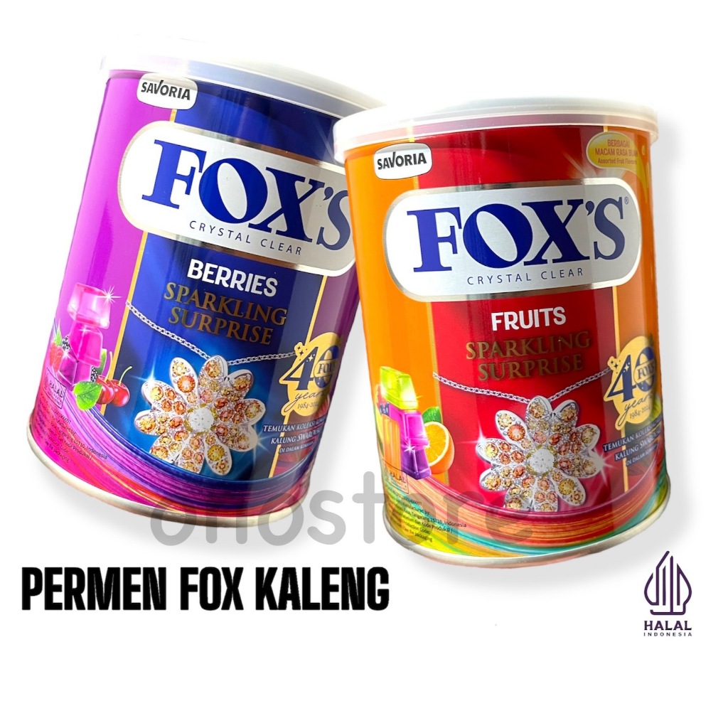 Jual Permen Fox’s Tin Kaleng 170 gram | Shopee Indonesia