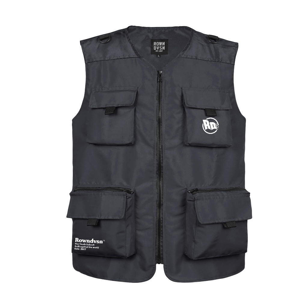 Jual Rown Division Official Vest Jacket - Rowndvsn Rompi Parasut France ...