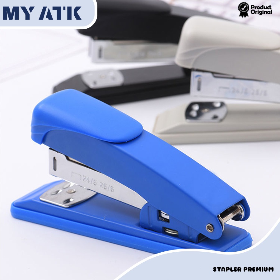 Jual Stapler 2 Fungsi 1 Staples Sedang Sekolah Kantor 20 sheets dengan ...