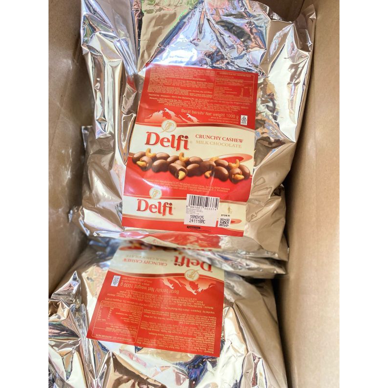 Jual Delfi coklat almond coklat mede250g | Shopee Indonesia