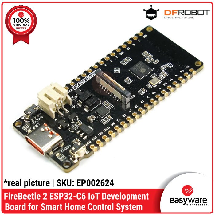 Jual FireBeetle 2 ESP32-C6 IoT Development Board for Smart Home Control System | Shopee Indonesia
