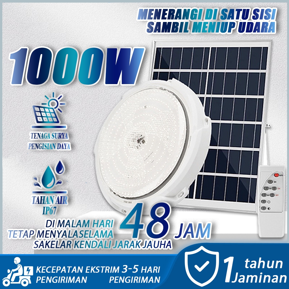 Jual 【Garansi tiga tahun】solar ceiling light solar light outdoor lampu ...