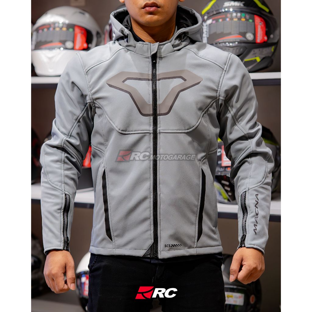 Jual Jaket Motor - Macna Atracor Grey Jacket Original | Shopee Indonesia