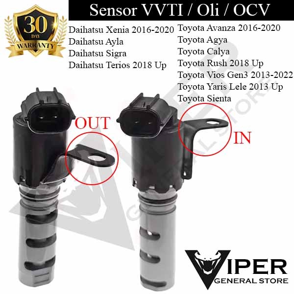 Jual Sensor VVTI Oli OCV Toyota Grand New Avanza Xenia Rush Agya Calya ...