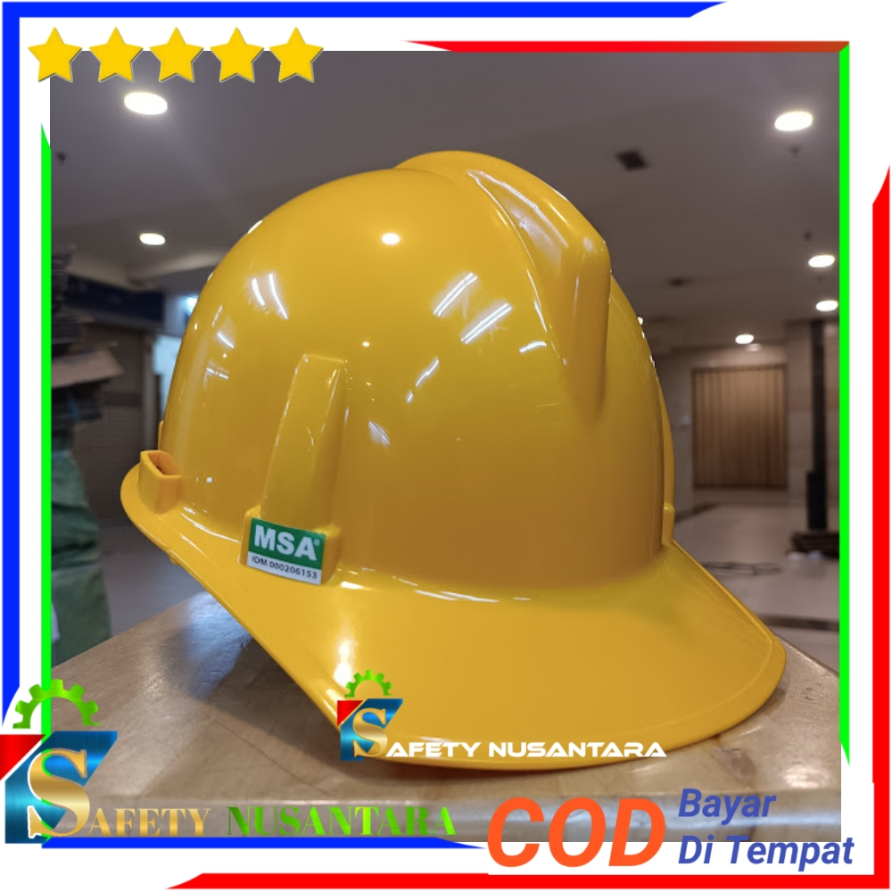 Jual MSA Top Gard Kuning Helm Safety Proyek SNI Inner Fast Track ...
