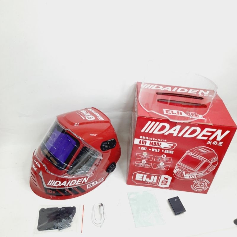 Jual Kedok Las Otomatis Welding Mask DAIDEN EIJI 10X | Shopee Indonesia