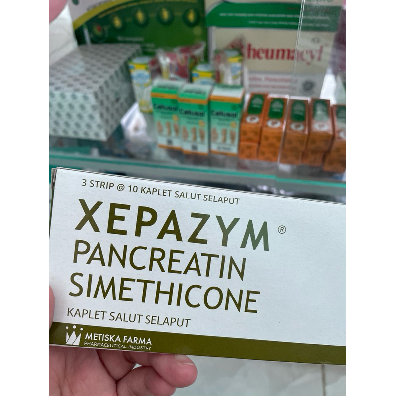 Jual XEPAZYM 10 KAPLET SALUT SELAPUT (PENCERNAAN) | Shopee Indonesia