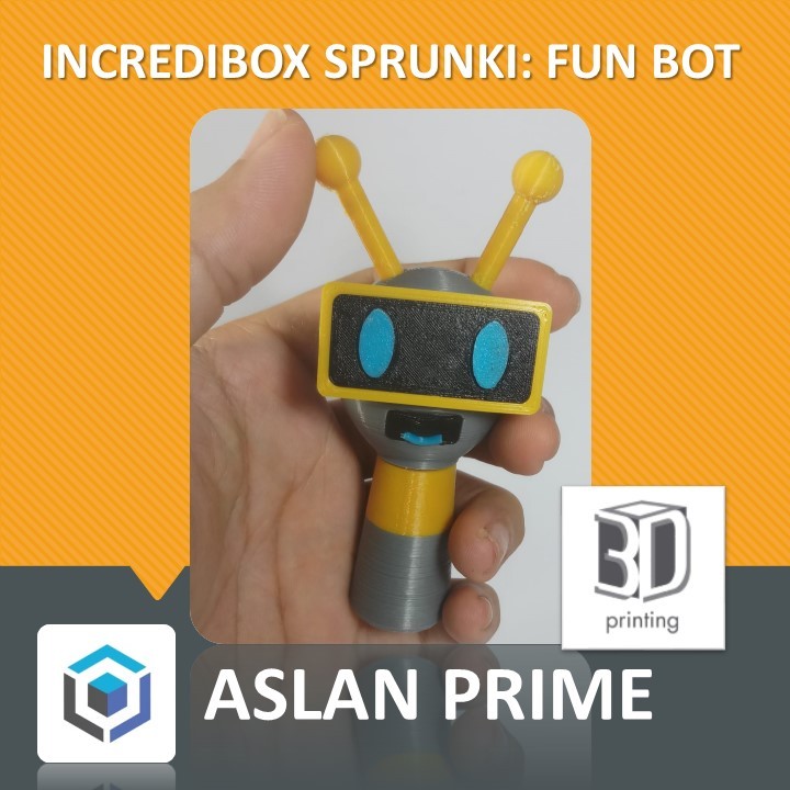 Jual INCREDIBOX SPRUNKI FUN BOT 3D Print Action Figure Figur Figures ...