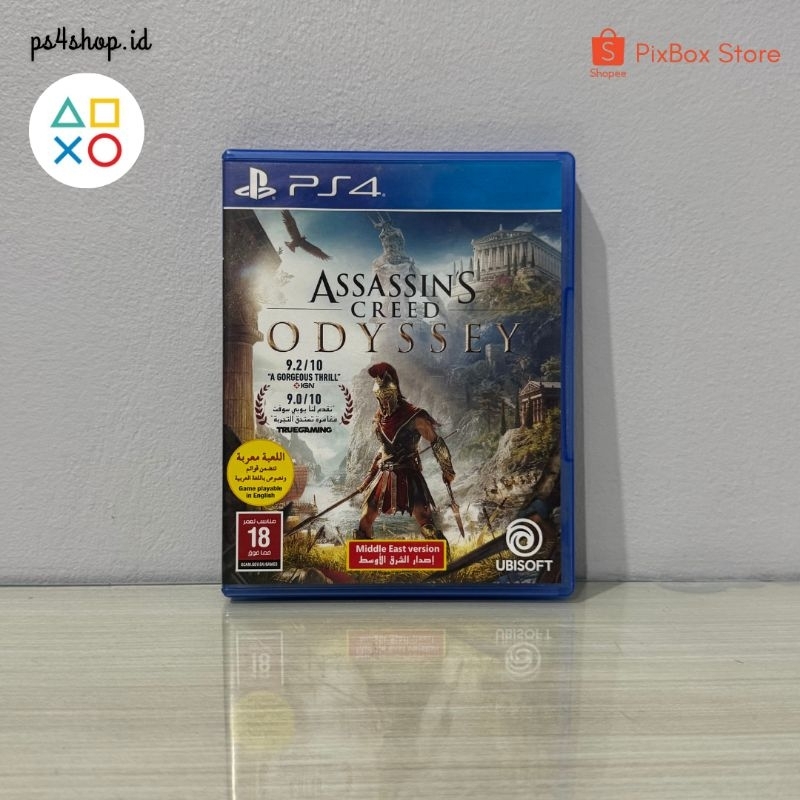 Jual BD KASET ASSASSINS CREED ODYSSEY PS4 SECOND BEKAS AC ODESSEY ASASSINS ASSASINS GAME ...