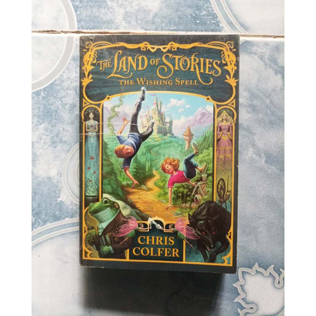 Jual Original The Land of Stories The Wishing Spell karya Chris Colfer ...
