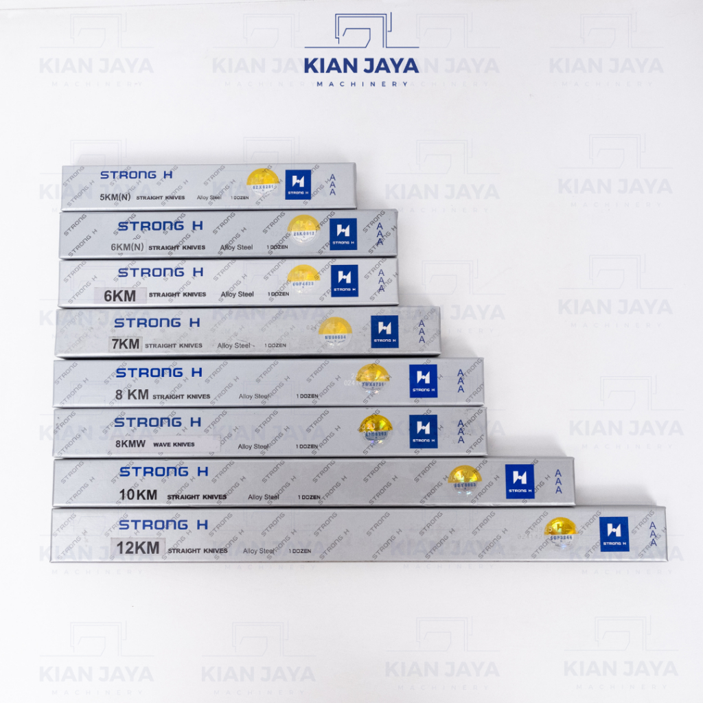 Jual [ kianjaya ] Pisau Panjang KM | Pisau Mesin Potong Kain Tinggi KM Strong H | Pisau Mesin ...