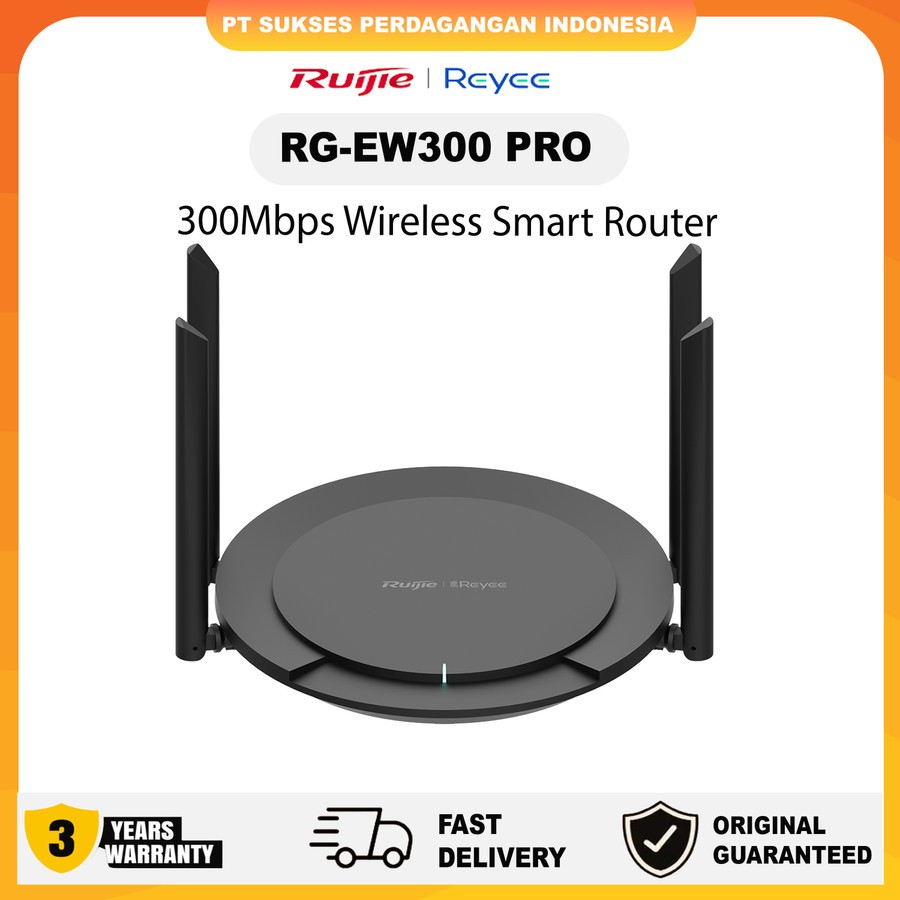 Jual RUIJIE REYEE RG-EW300 PRO 300Mbps Modem Wireless Smart Router | Shopee Indonesia
