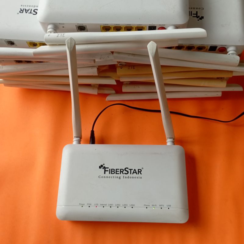 Jual ZTE FIBERSTAR ZXHN F609 GPON ONT ROUTER WIRELESS | Shopee Indonesia