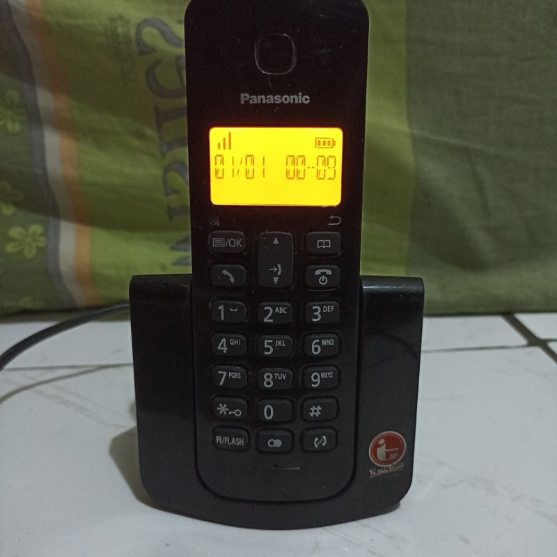 Jual Telepon Wireless Panasonic KX-TGB110CX second Original | Shopee Indonesia