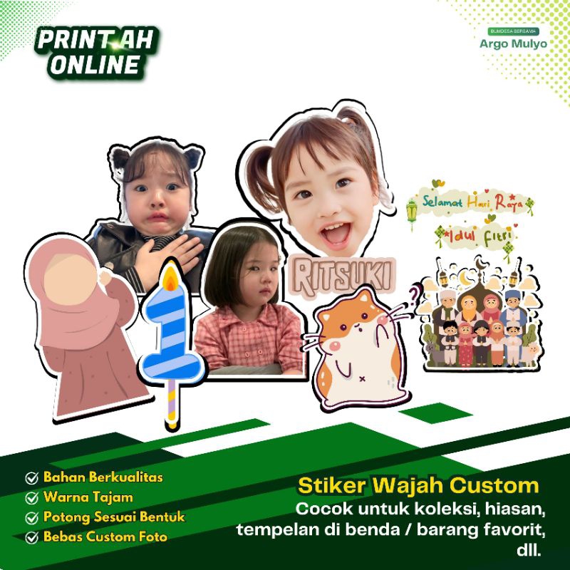 Jual Stiker Wajah Custom | Shopee Indonesia