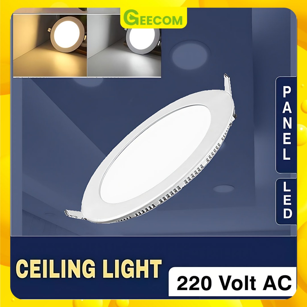 Jual Lampu Downlight Panel LED Inbow Bulat LED Panel Light - 3 Watt - 3 ...