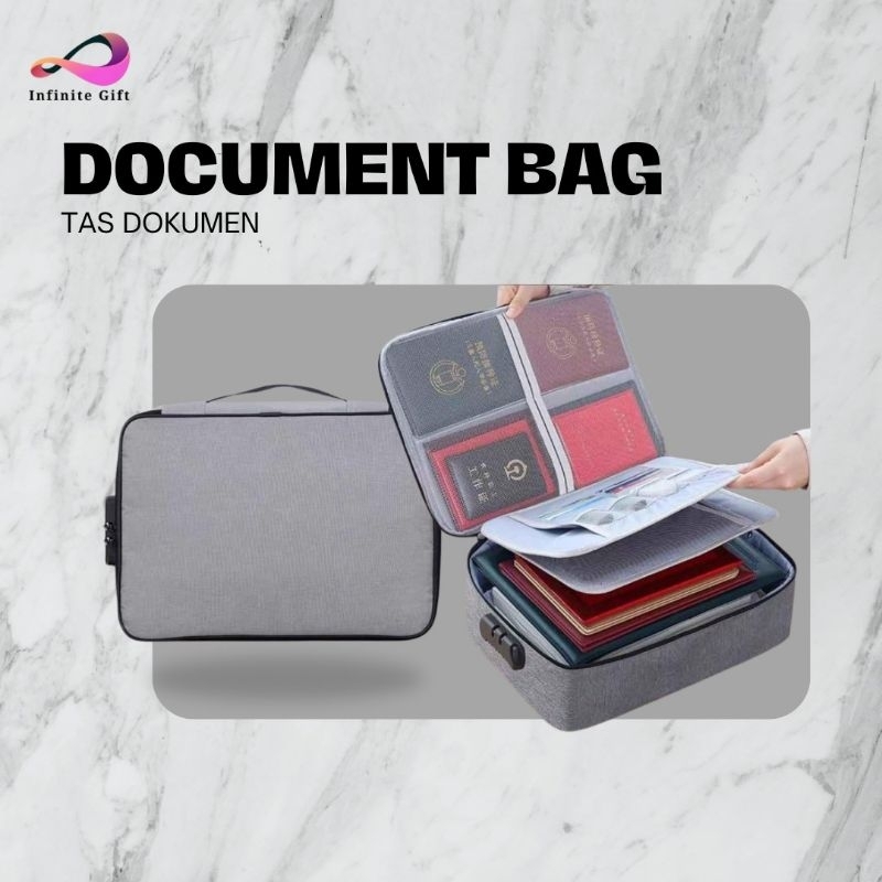 Jual [READY] Tas Dokumen Tahan Api Dan Air /Tas Penyimpanan /Tas ...