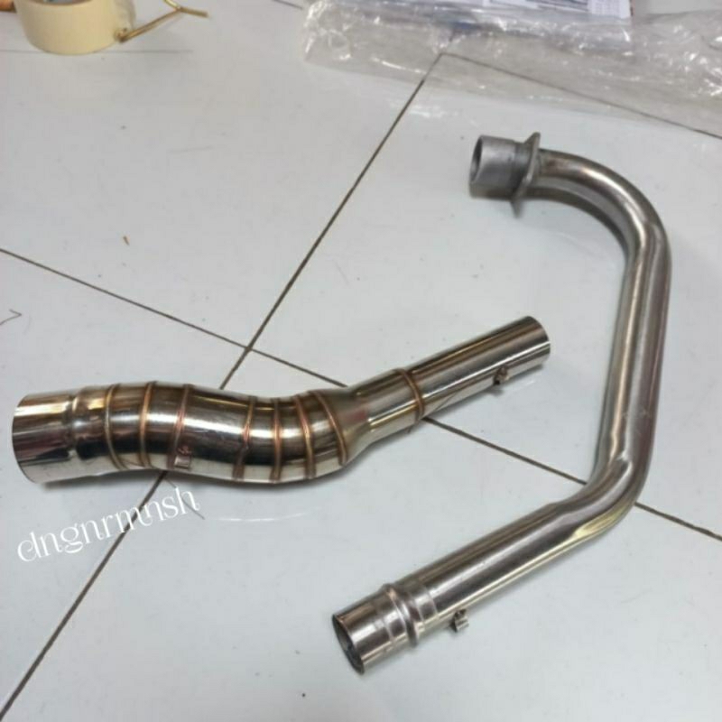 Jual pipe Big elbow RUSI GAMMA 200/RUSI MOJO 200/GIXXER 150 CRAB/SIGMA ...