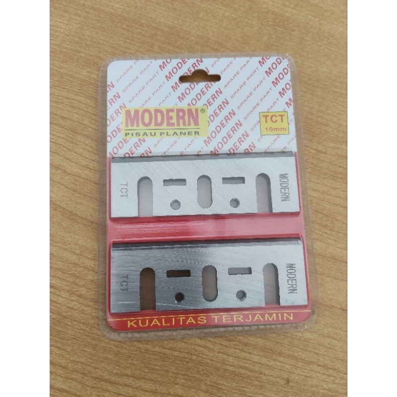 Jual Mata pisau serut kayu TCT Modern baja 10mm | Shopee Indonesia