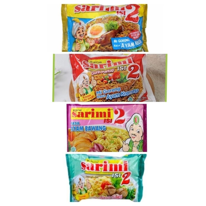 Jual Mie Instan Sarimi Isi 2 (goreng dan kuah) | Shopee Indonesia