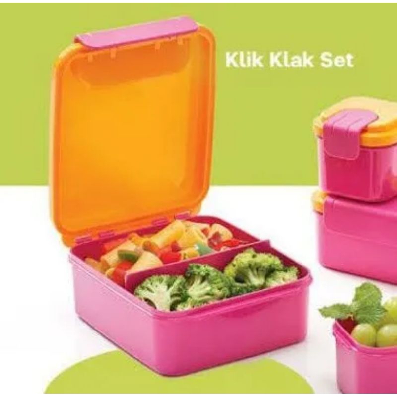 Jual Klik Klak Kotak Bekal 1.2L Lunch Box Original Seal | Tempat Makan ...