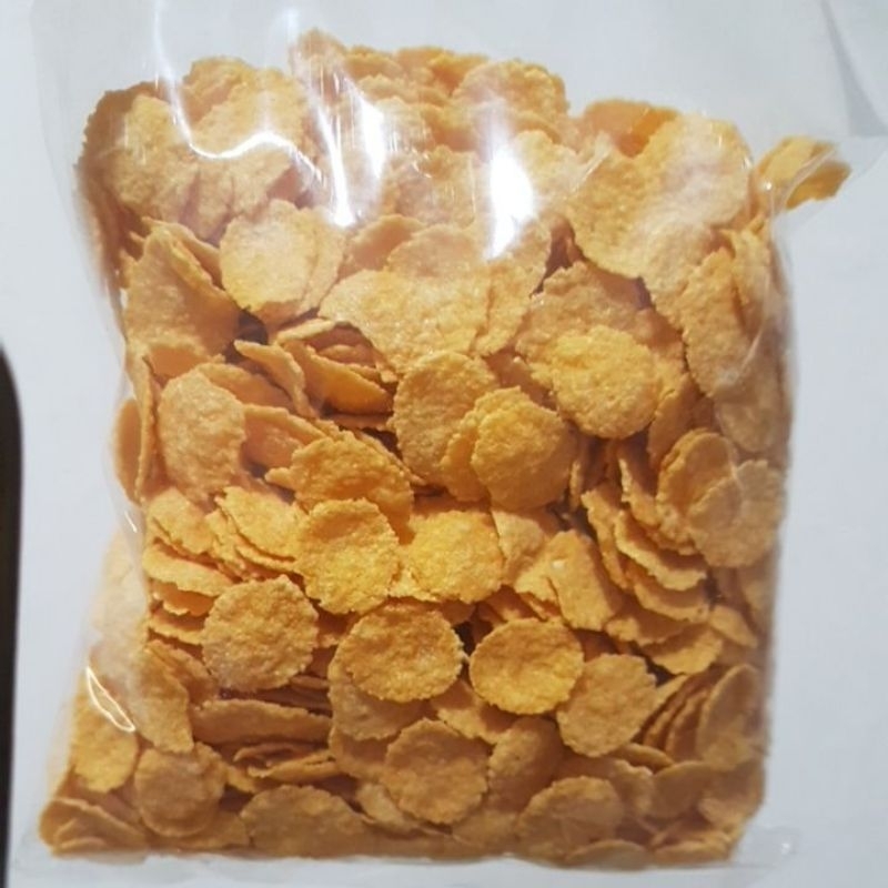 Jual Cornflakes cereal/ Flakes Jagung kiloan (repack 250gr) | Shopee ...