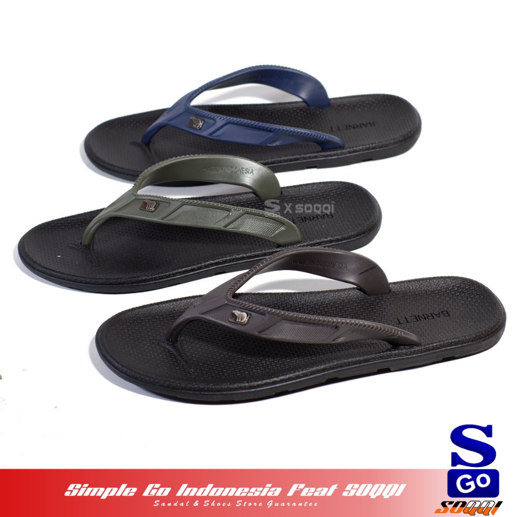 Jual Barnett Anta Sandal Jepit Karet Pria Dewasa Original Sendal Japit ...