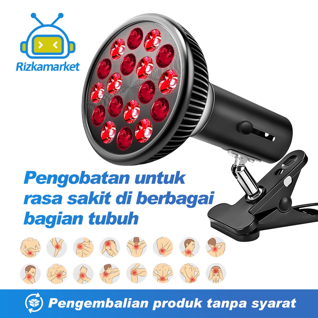 Jual RIZKA Alat Fisioterapi Lampu Terapi Inframerah Infrared Light ...