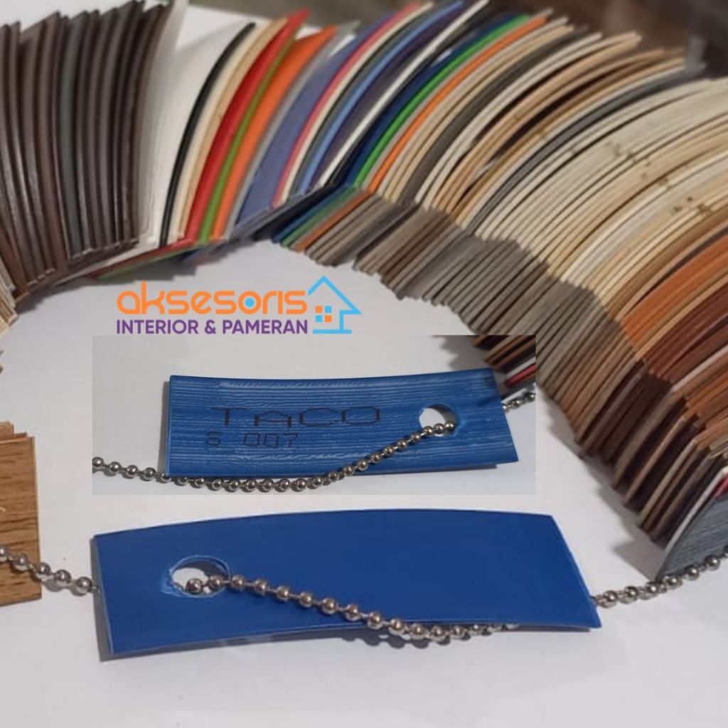 Jual TACO Edging Pvc Hpl - 007 AA (1 x 22mm) | Shopee Indonesia