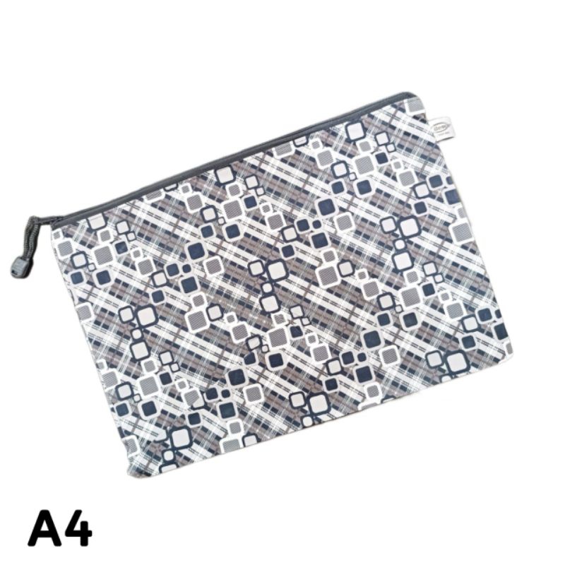 Jual Zipper Bag Warna Warni Ukuran A4 / Map Zipper/Zipper Bag/Tas ...
